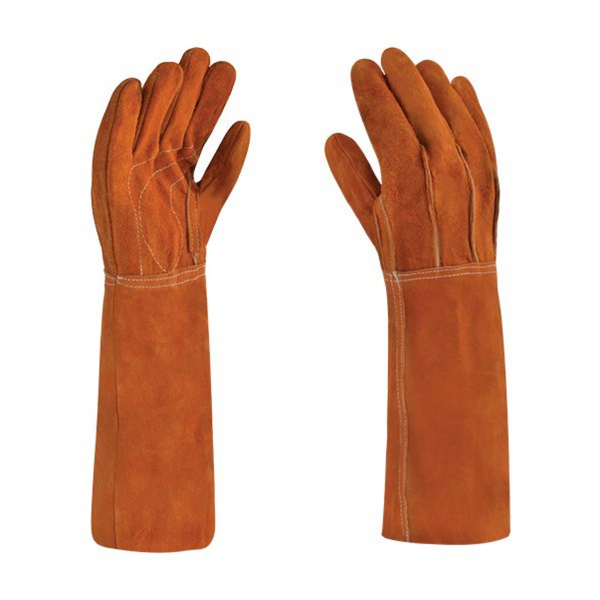 Guante de carnaza extra largo | Guantes Sergo